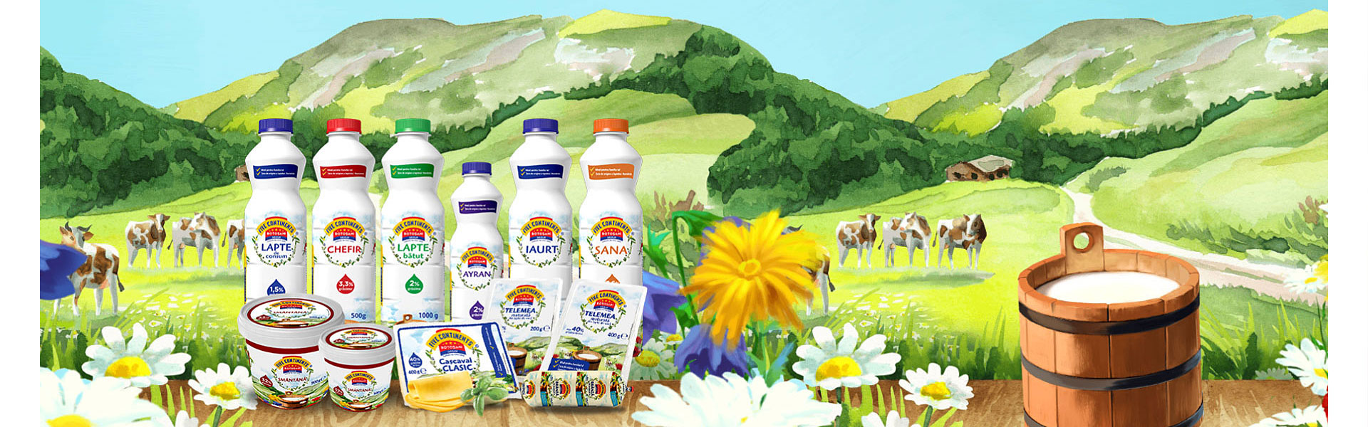Five Continents Group – Produse lactate românești din lapte românesc!